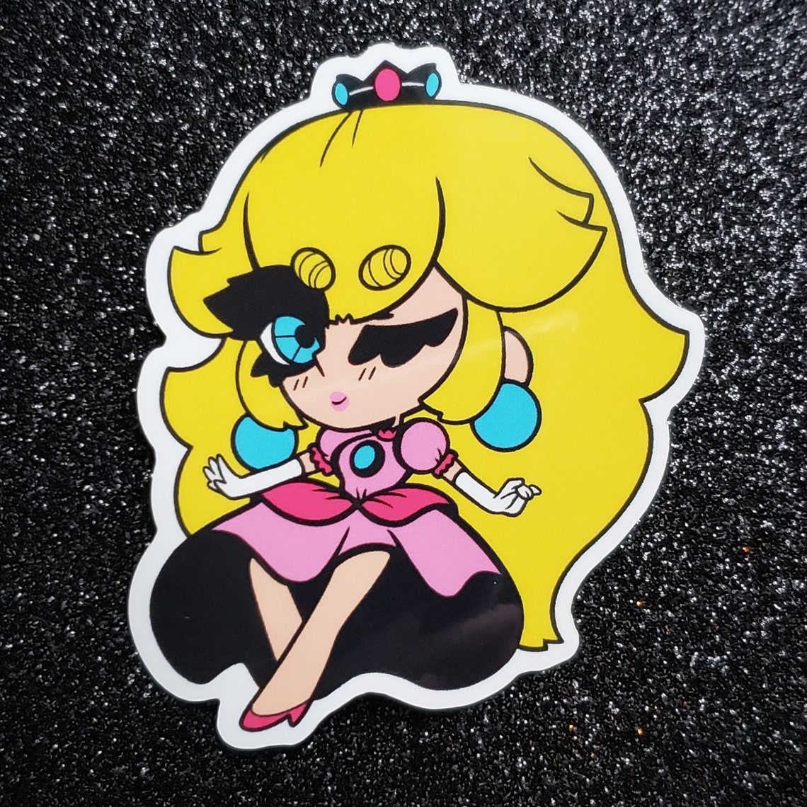 Princess Peach Sticker - Etsy