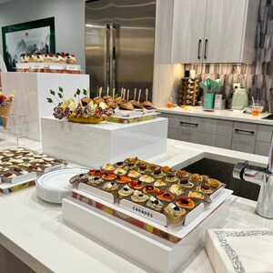 White Acrylic Food Risers: Buffet Table Display Set of 3 - Etsy