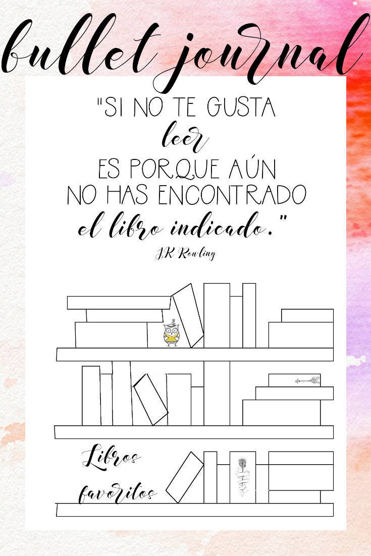 Bullet Journal in Spanish Bohemian Romantic Planner Printable Digital ...