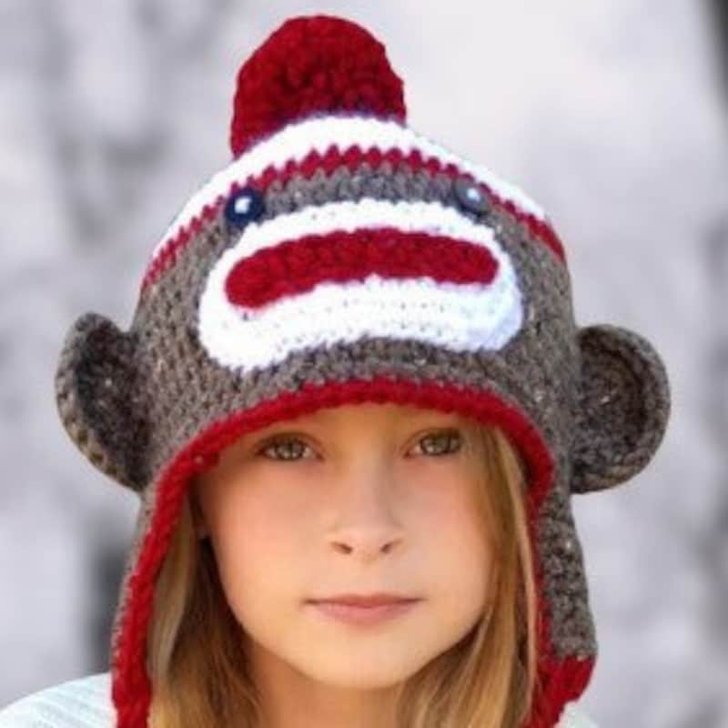 Sock. Monkey Hat - Etsy UK