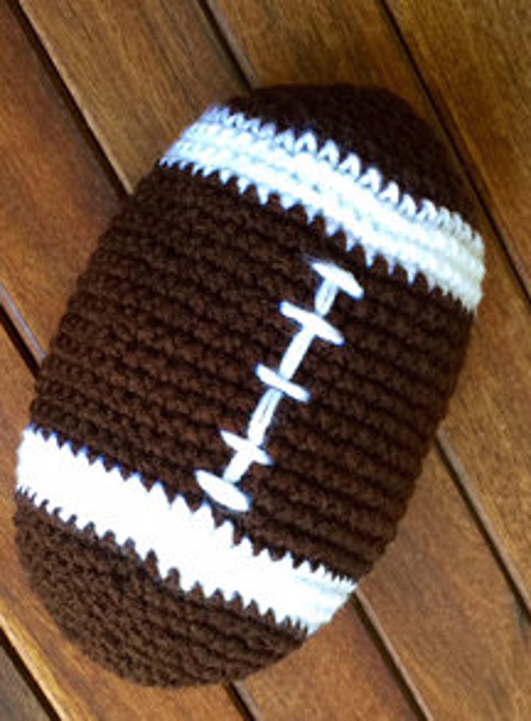 Easy CROCHET PATTERN - Plush Football - Baby Photo Prop - Newborn ...
