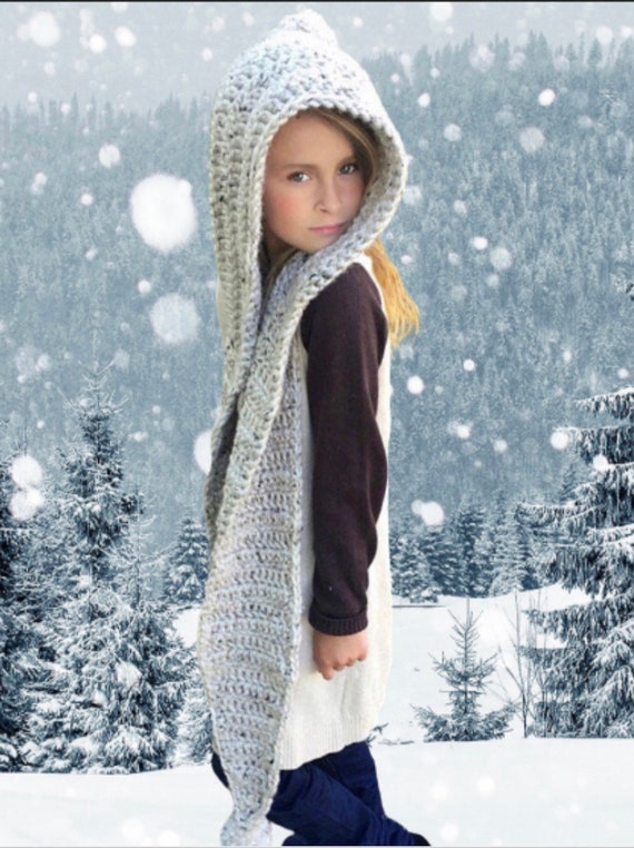 Easy Hooded Scarf Crochet Pattern Crochet Hooded Scarf Tutorial