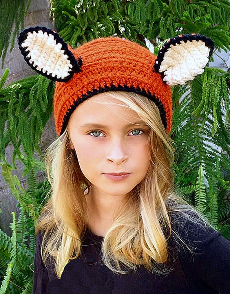 EASY CROCHET PATTERN - Fox Ear Head Warmer - Fox Headband - Foxlovers ...