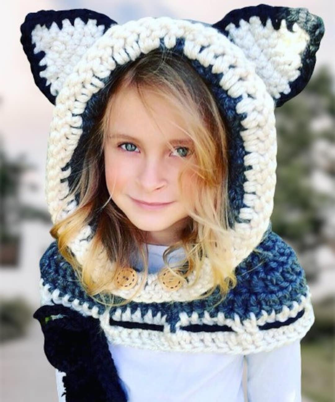 EASY CROCHET PATTERN - Hooded Cowl - Crochet Cowl Hood - Camille the ...