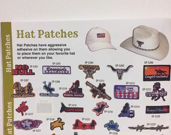 Cowboy Hat Patches - Etsy