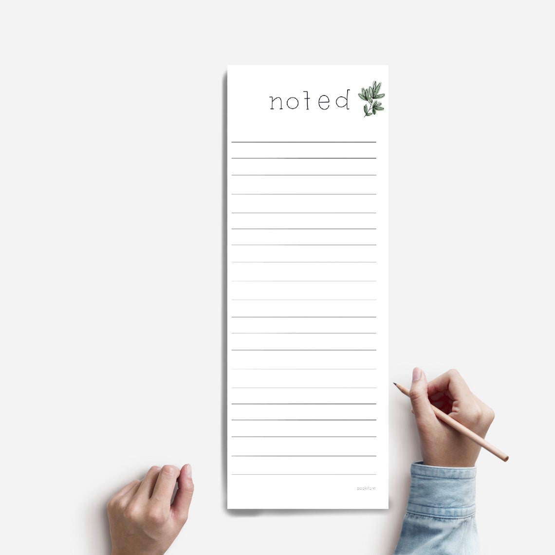 List pad / notepad / grocery list / printable download/ to do | Etsy
