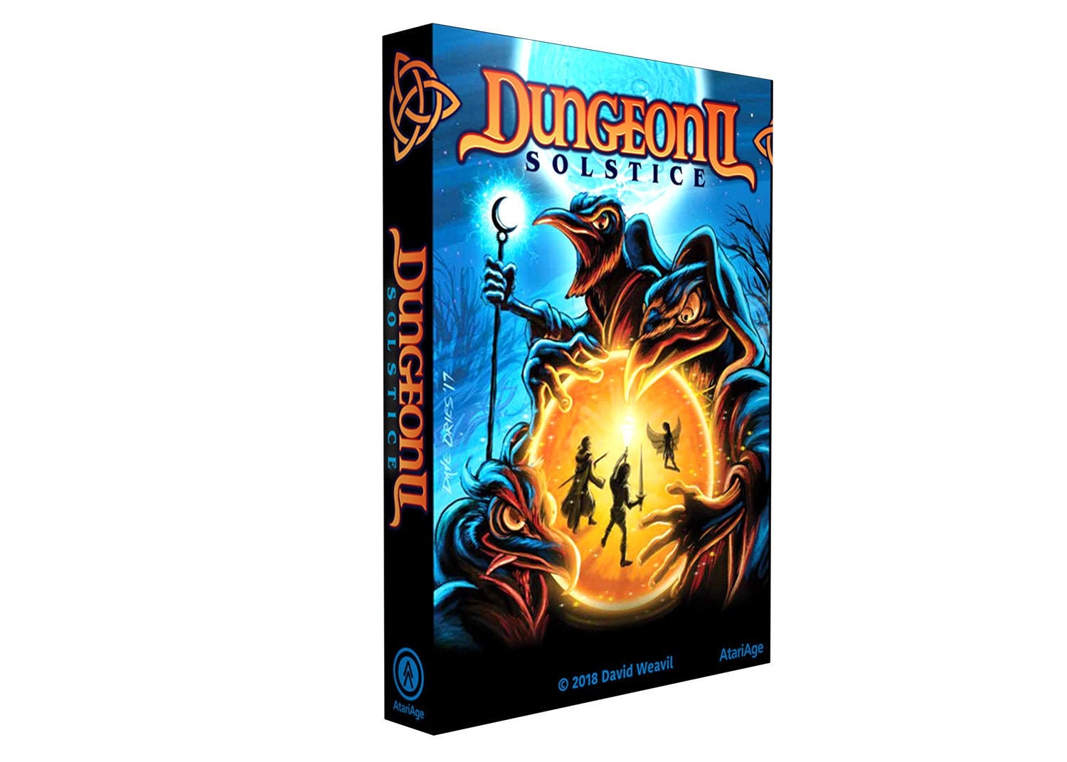 Dungeon II: Solstice Atari 2600 Homebrew Game - Etsy