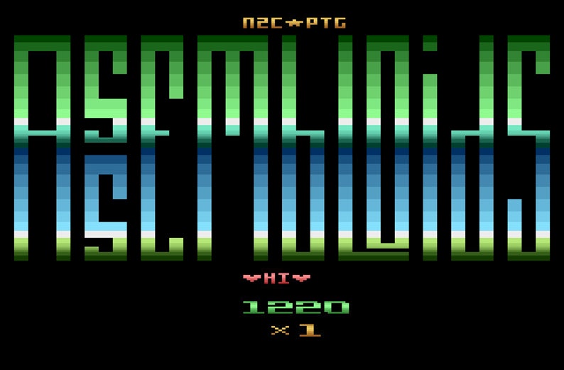 Assembloids Atari 2600 Homebrew Game - Etsy