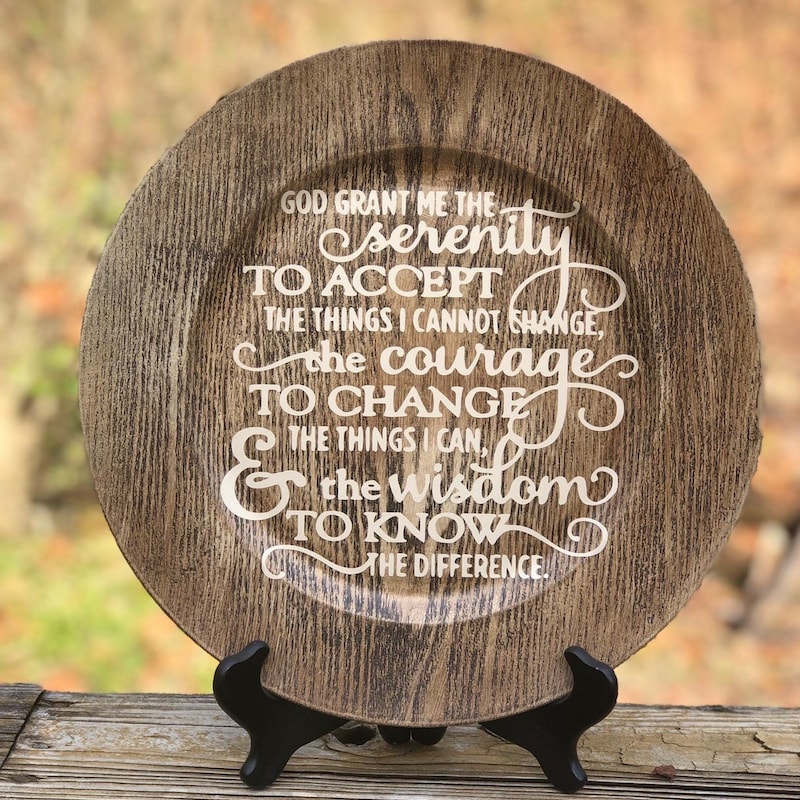 Serenity Sign - Etsy