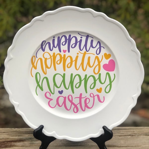 Easter Plate - Etsy