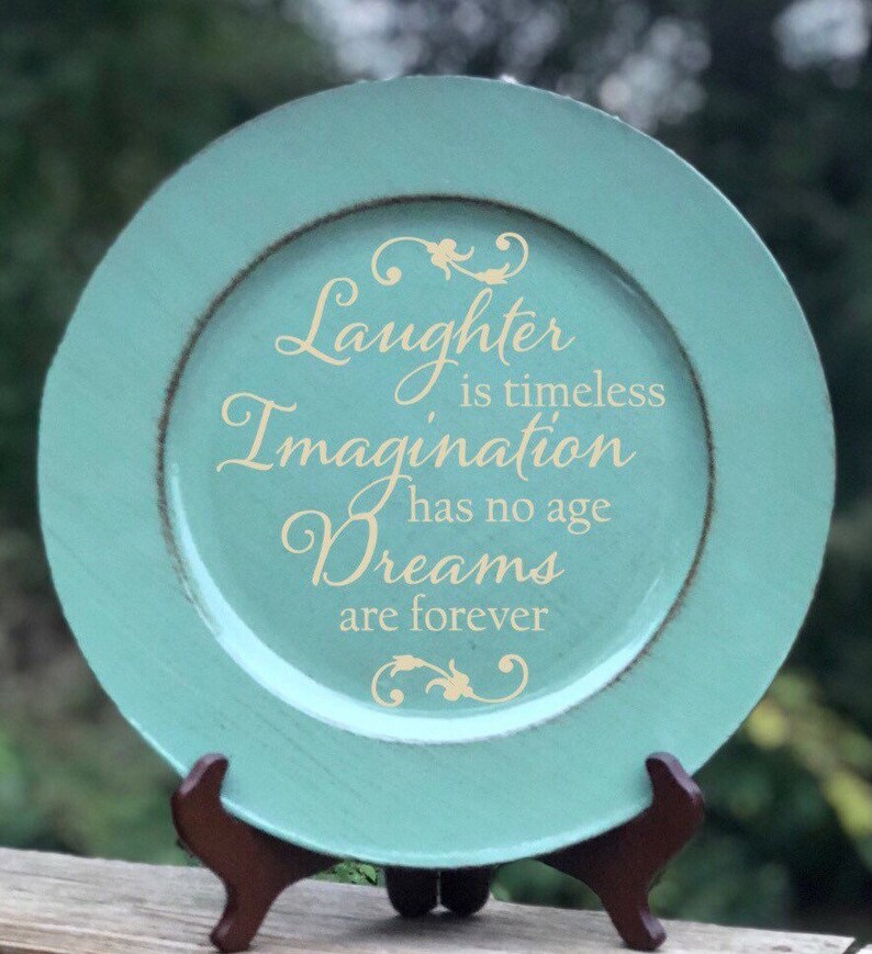 Inspirational Life Quote Decorative Plate - Etsy