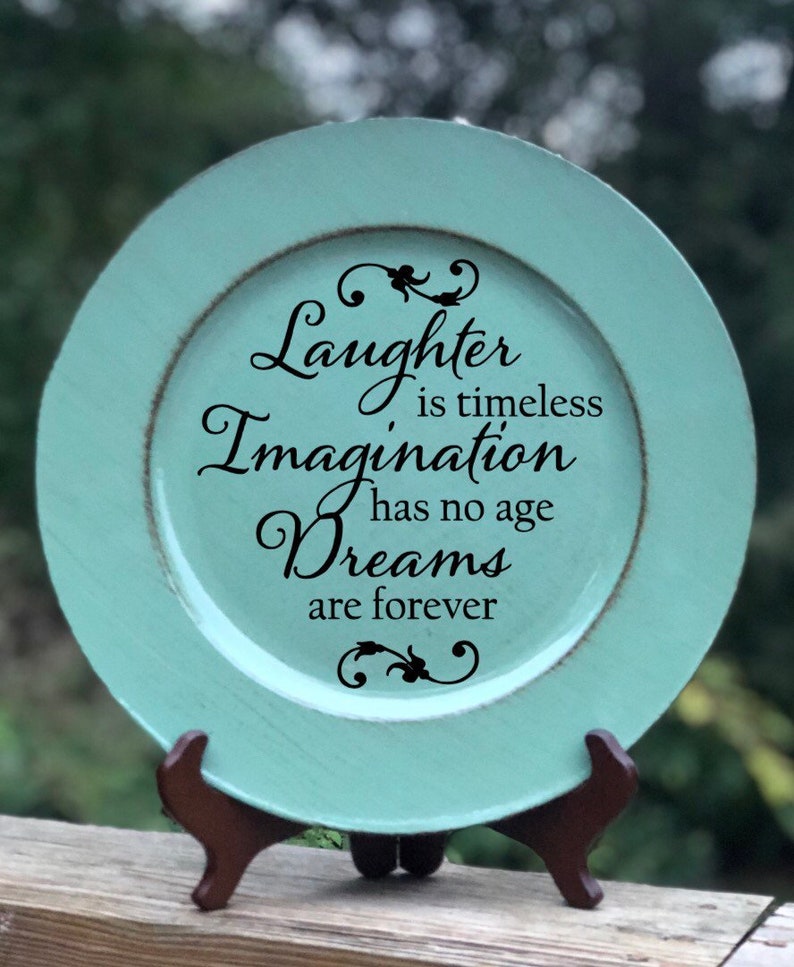 Inspirational Life Quote Decorative Plate - Etsy