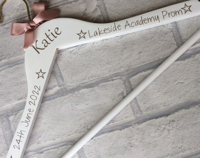 Personalised Prom Dress Hanger - Etsy UK