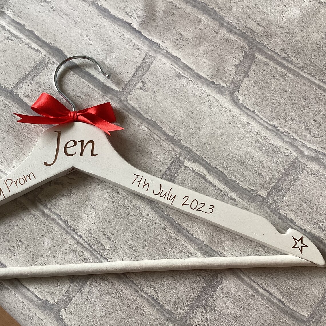 Personalised Prom Dress Hanger - Etsy UK