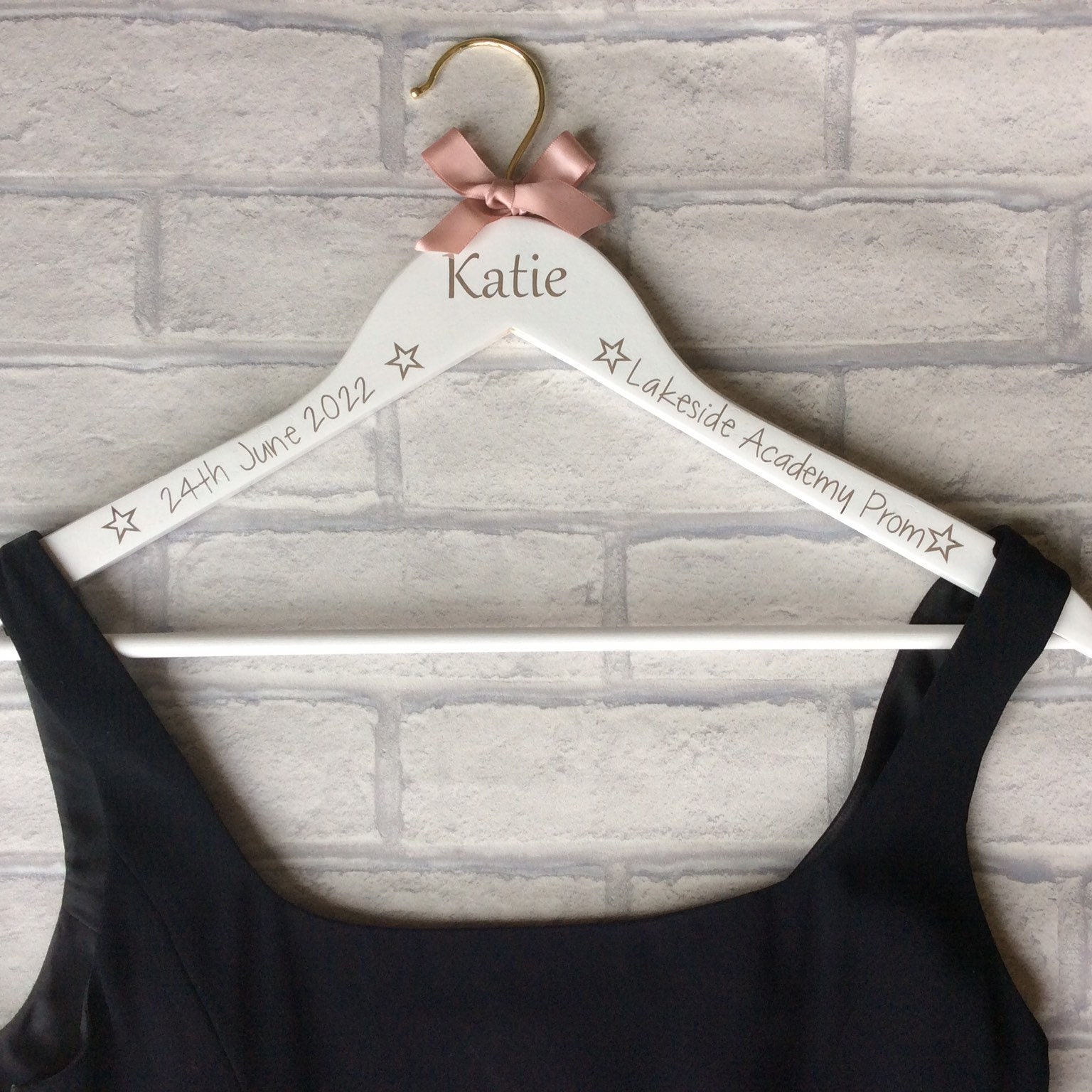Personalised Prom Dress Hanger - Etsy UK