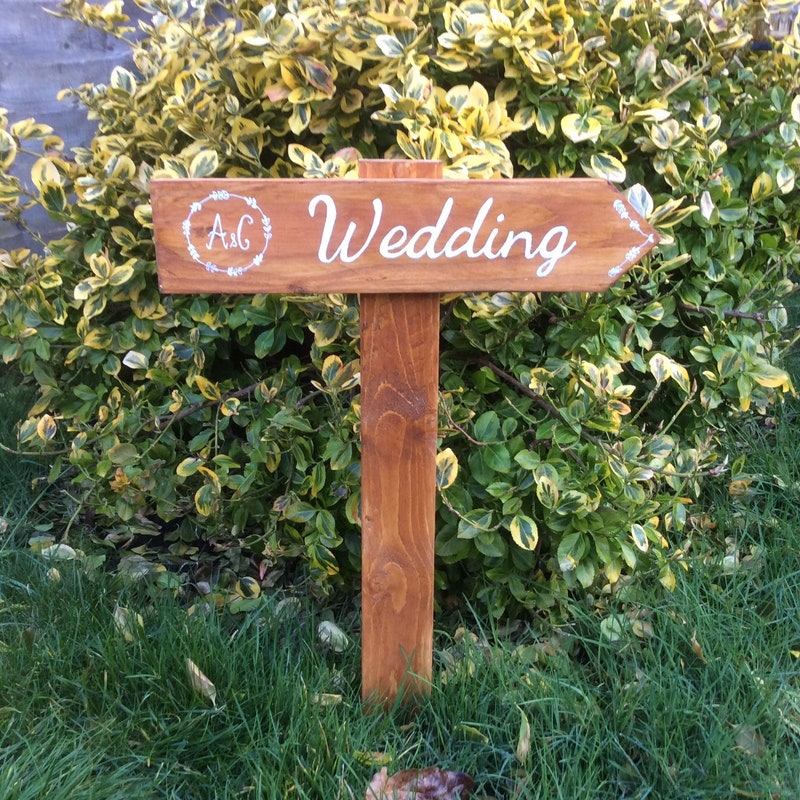 Rustic Wedding Signs - Etsy UK