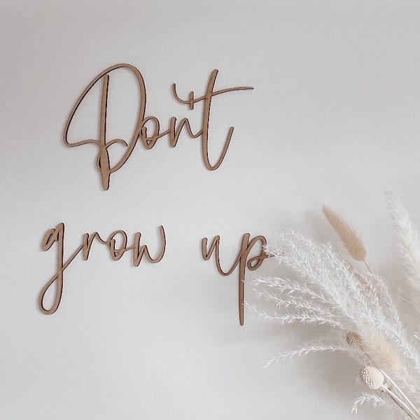 Dont Grow Up - Etsy