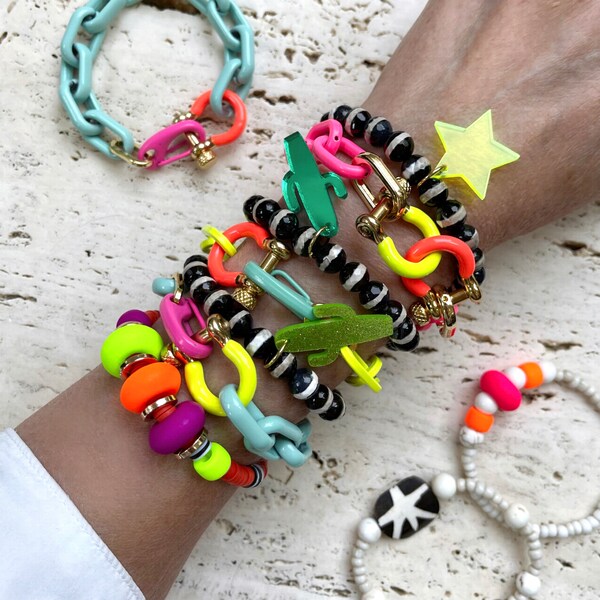 Neon Bracelet - Etsy