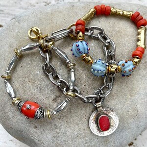 Nirvana//boho Beaded and Chain Bracelets Each Sold Separately//prices ...
