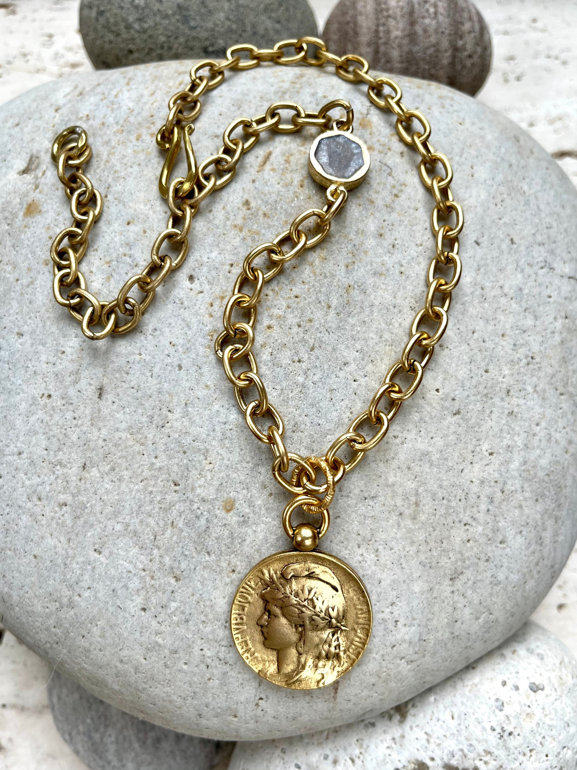 Midnight in the Garden//layering chain necklaces each sold | Etsy