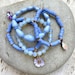 Very very Peri//beaded Bracelets in Periwinkle Color - Etsy