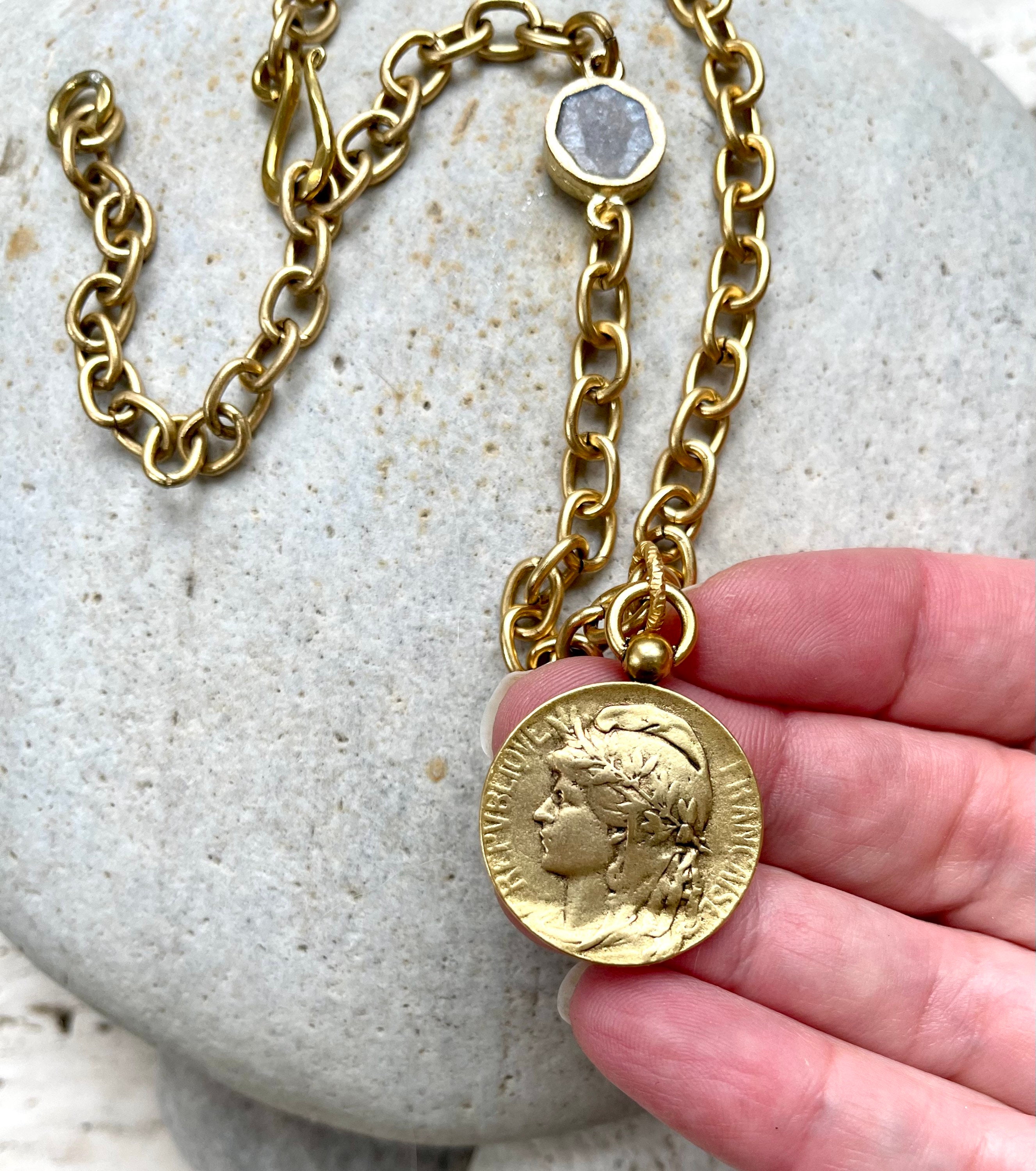 Midnight in the Garden//layering chain necklaces each sold | Etsy