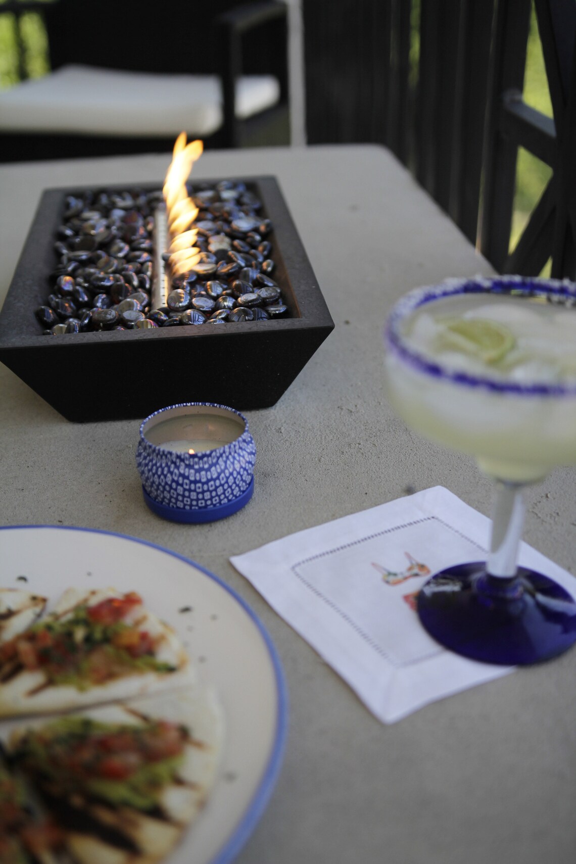 Linen Cocktail Napkin Vintage Bikinis Printed Cocktail Napkin Summer ...