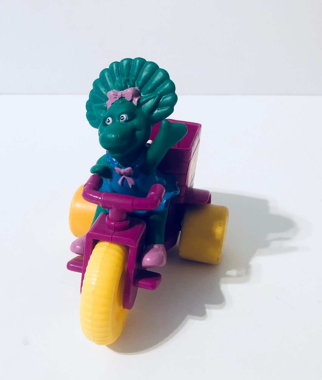 Barney baby Bop Figure Dinosaur PVC Toy 1997 Lyons Group Tricycle ...