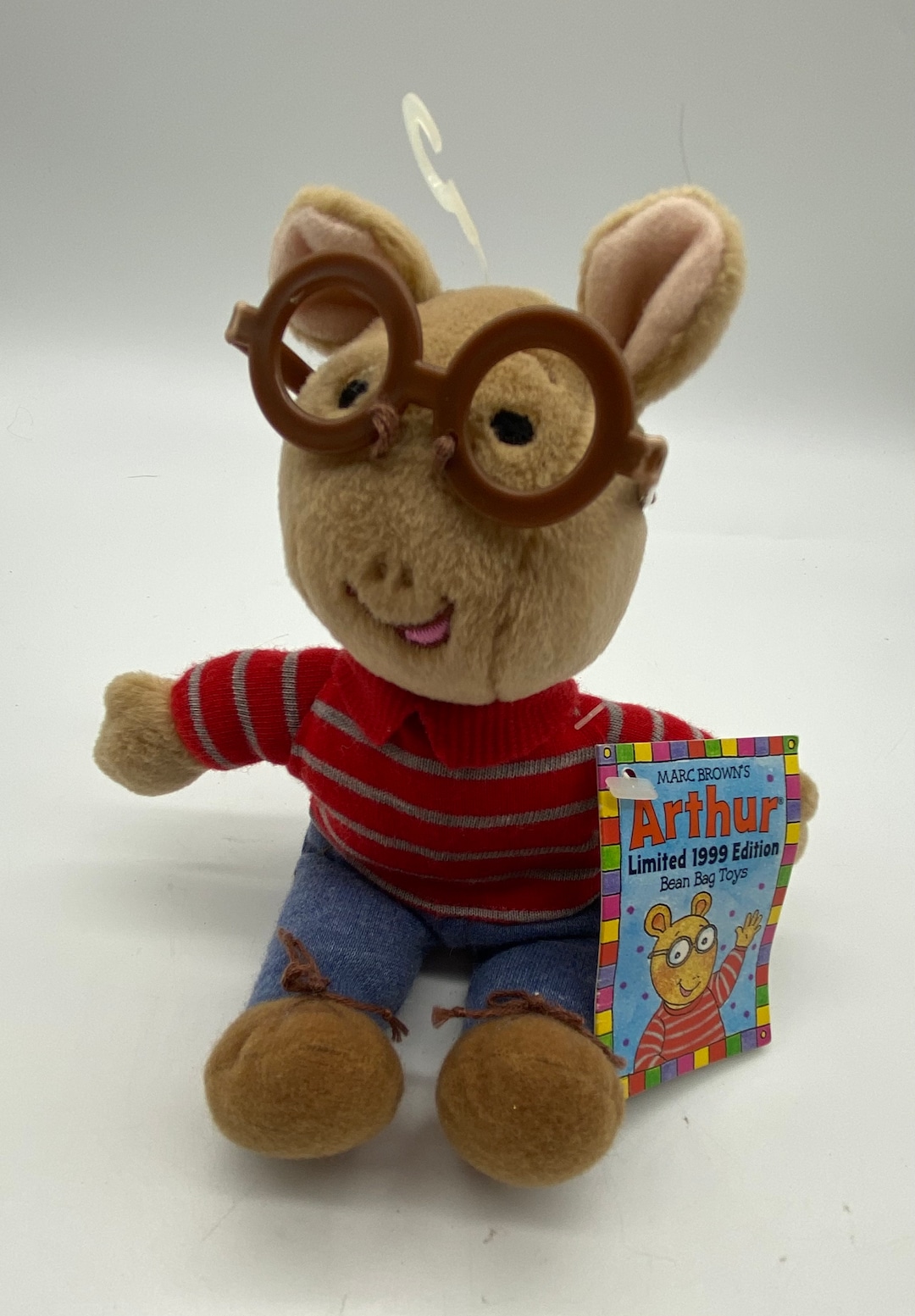 Vtg 1999 6 Arthur Limited Edition Plush PBS BEAN BAG Marc Brown Eden ...