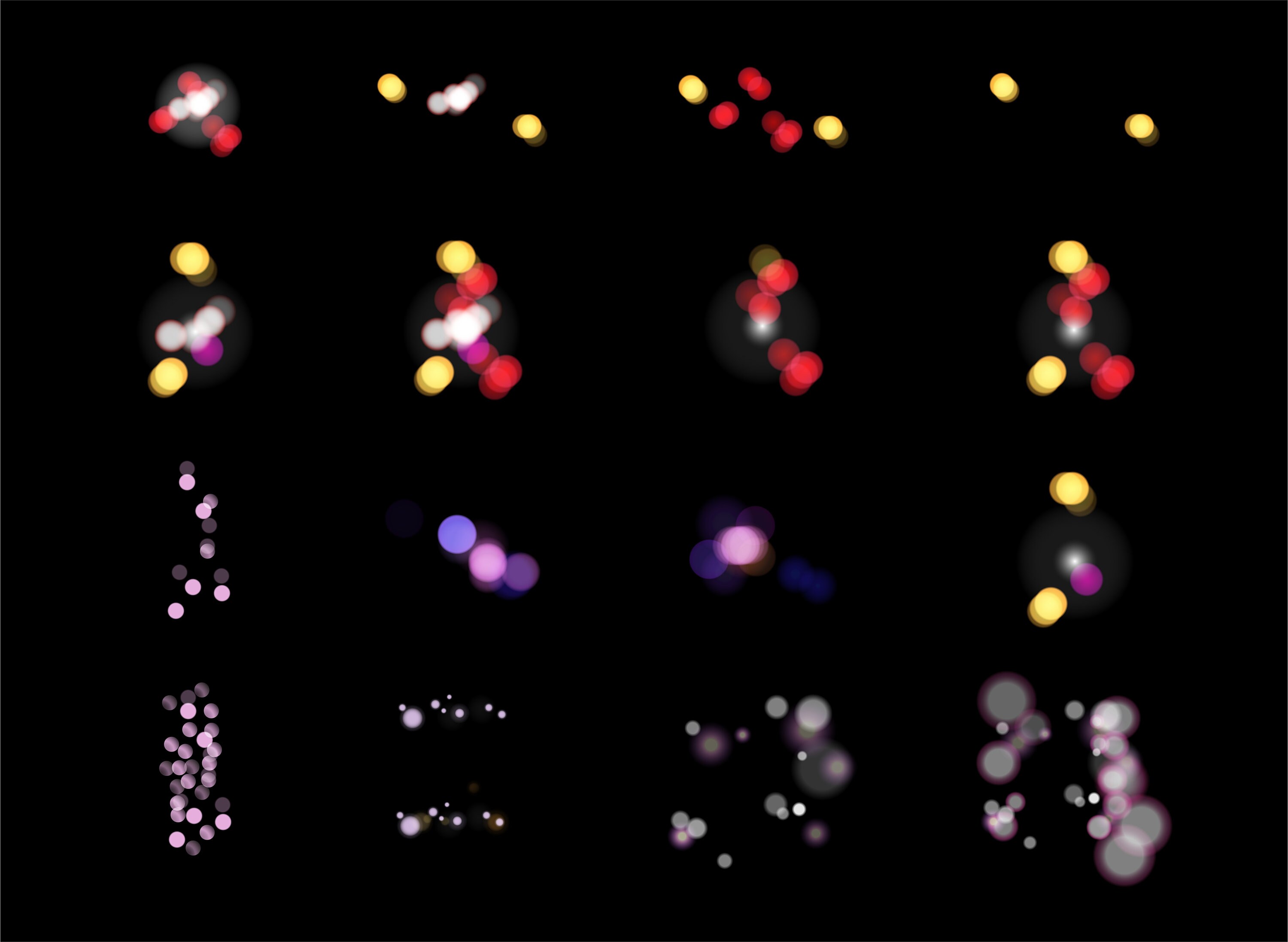 95 Color Bokeh Photo Overlays, Color Bokeh Overlays PNG Clipart ...