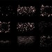 63 Rose Gold Confetti Overlays PNG Clipart, Photo Overlay, Metallic ...