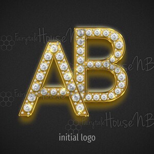 3D Gold Metallic Diamond Alphabet Clipart. Golden Letters, Numbers and ...