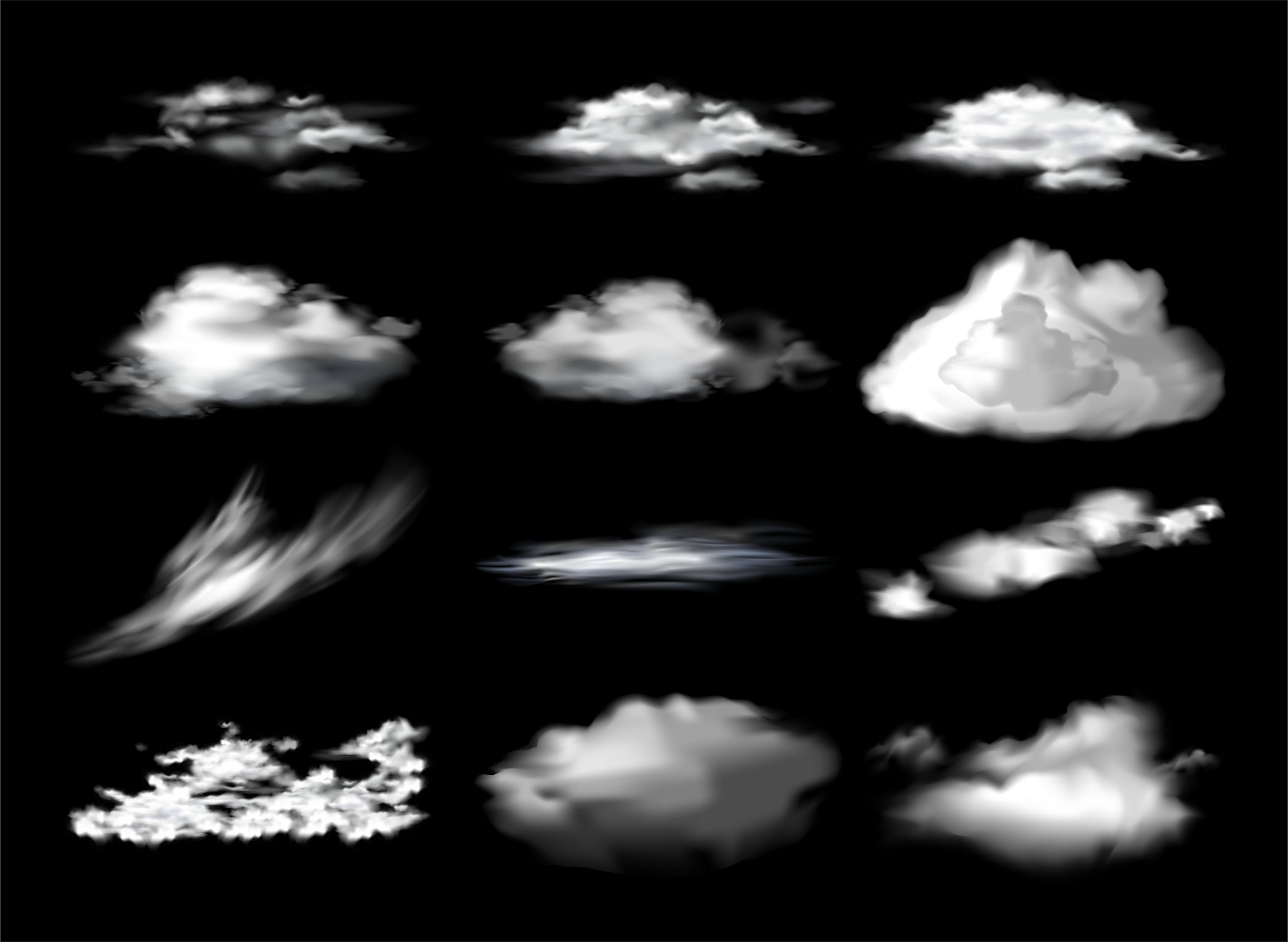 74 Clouds Photo Overlays Clouds Overlays PNG Clipart Clouds - Etsy ...