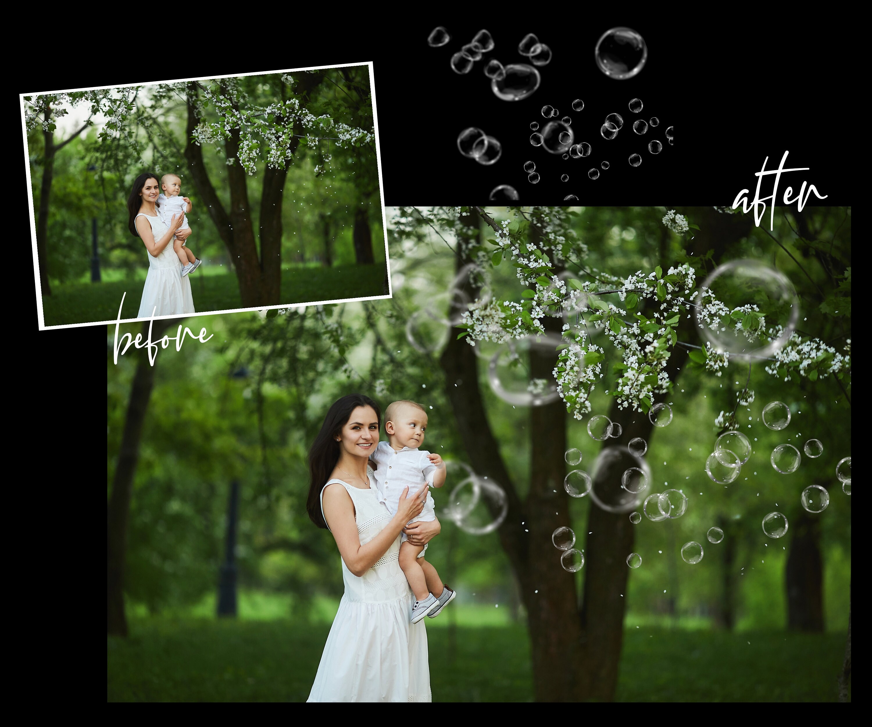 Soap Bubble Overlays. Realistic Bubble Photoshop Overlay - Etsy Australia
