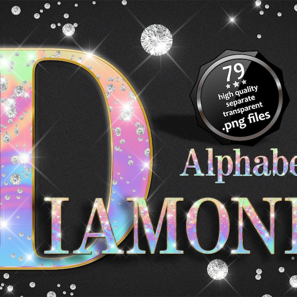 Diamond Painting Alphabet Letters - Etsy