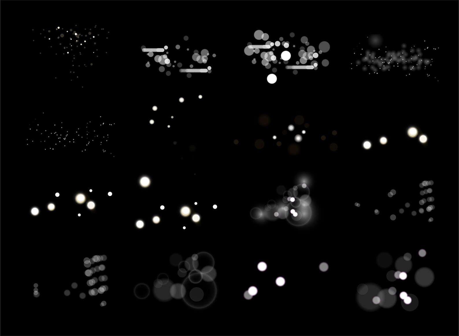 86 White Bokeh Photo Overlays Light Bokeh Overlays PNG | Etsy