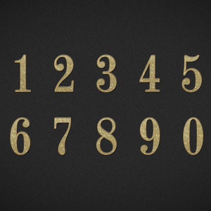 Sparkling Gold Alphabet Clipart. Luxury Letters Numbers With Colored ...