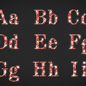 Red Diamond Alphabet ART Clipart, Diamond in Gold Alphabet PNG Files ...