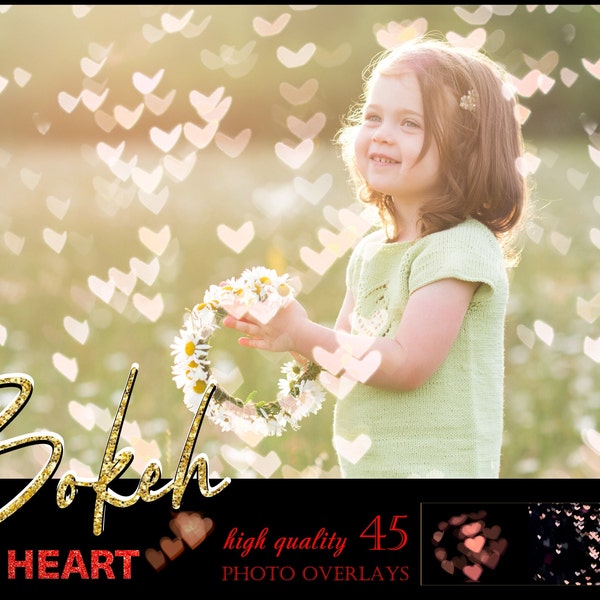 Bokeh Heart Hearts - Etsy