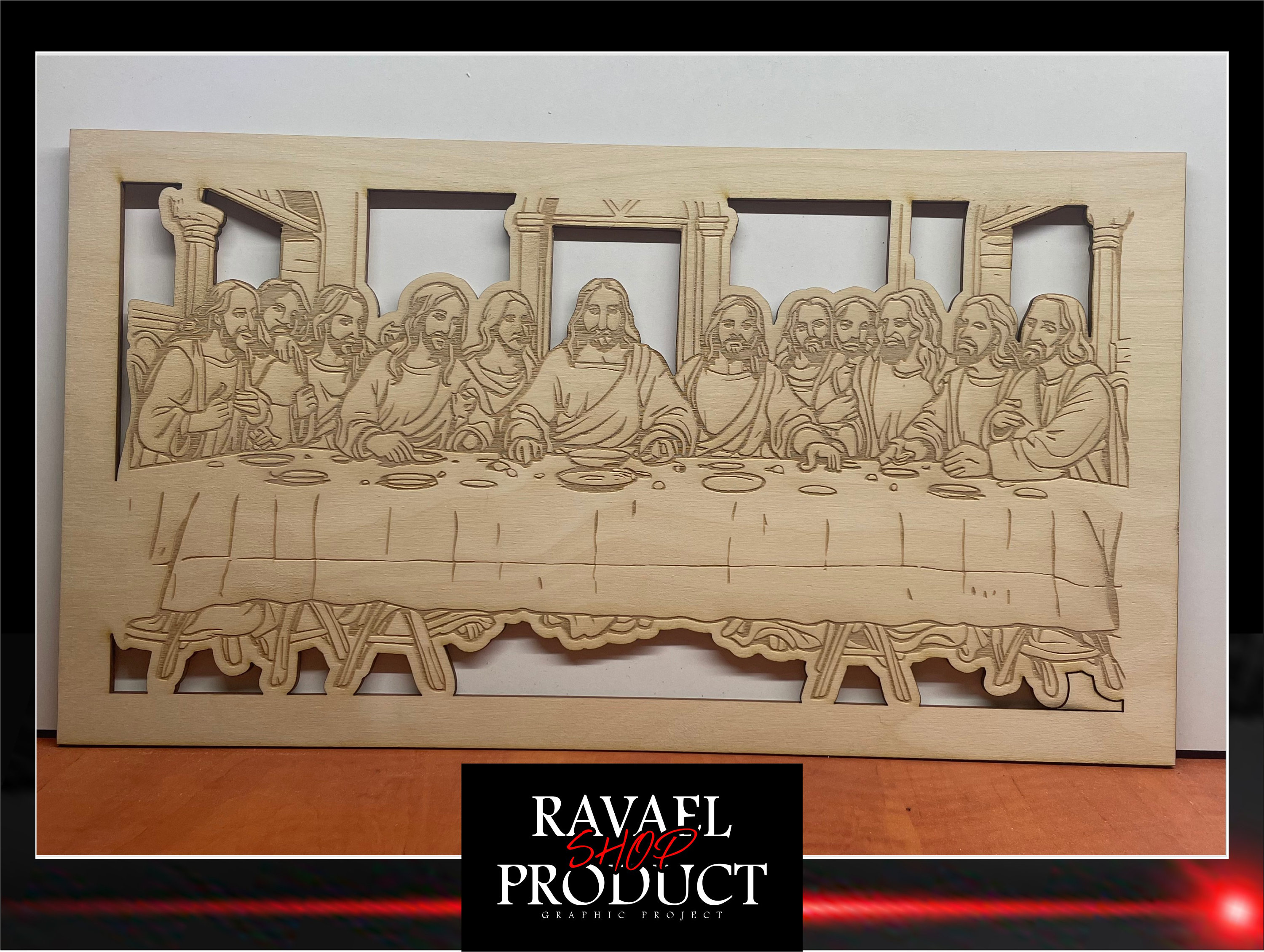 Laser Files the Last Supper | Svg | Dxf | Plt | Jesus | Burn | Easy to ...