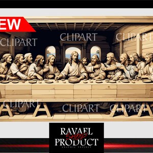 Laser Files the Last Supper | Svg | Dxf | Plt | Jesus | Burn | Easy to ...