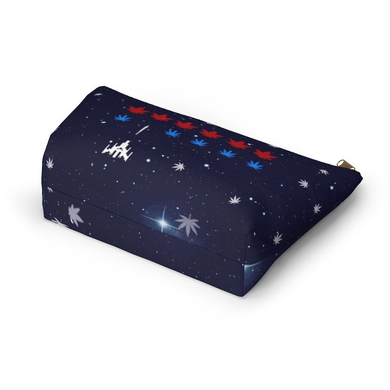 Galaga Inspired Cannabis Themed Stash Bag Makeup Bag Accessory - Etsy