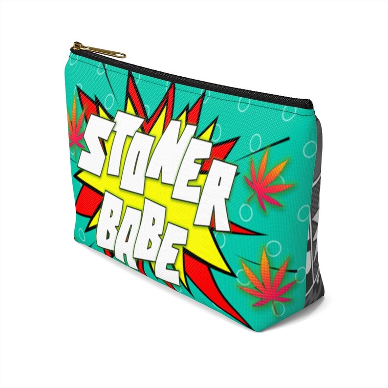Stoner Chic Comic Strip Bag Accessory Pouch Travel Bag - Etsy