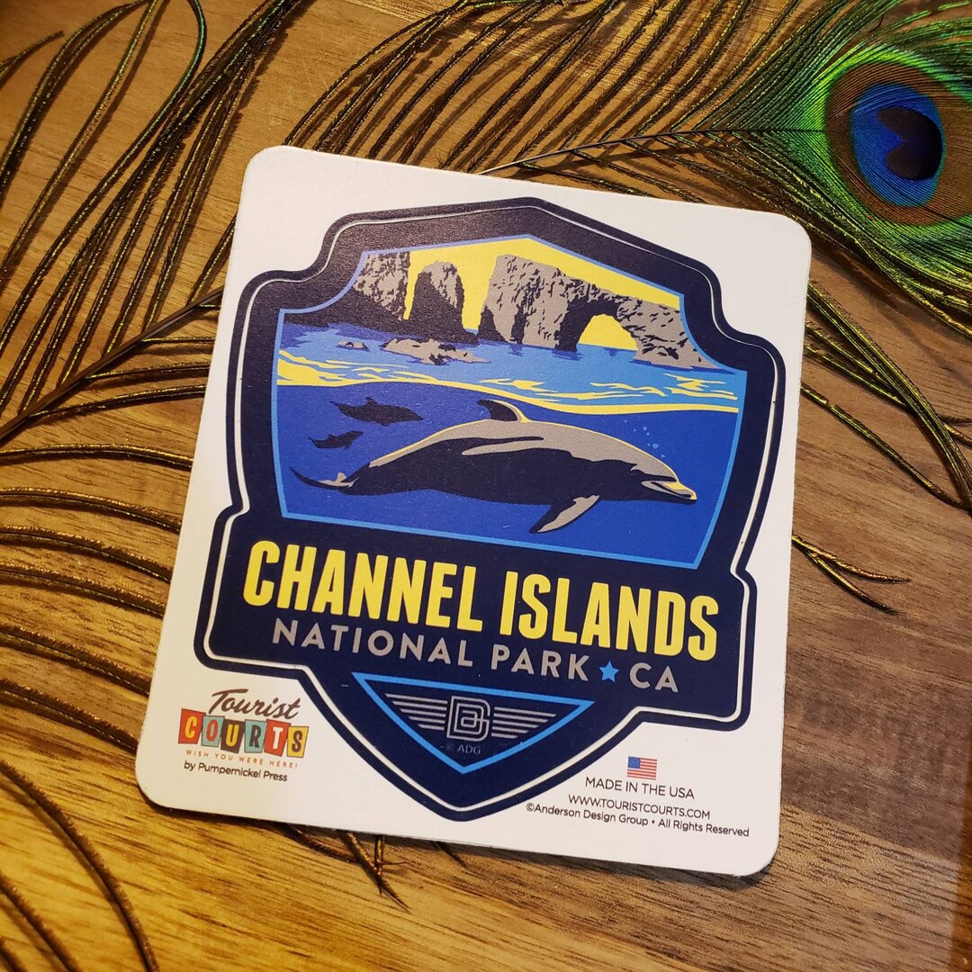 Channel Islands National Park Vinyl Emblem Sticker for Car Bumper ...