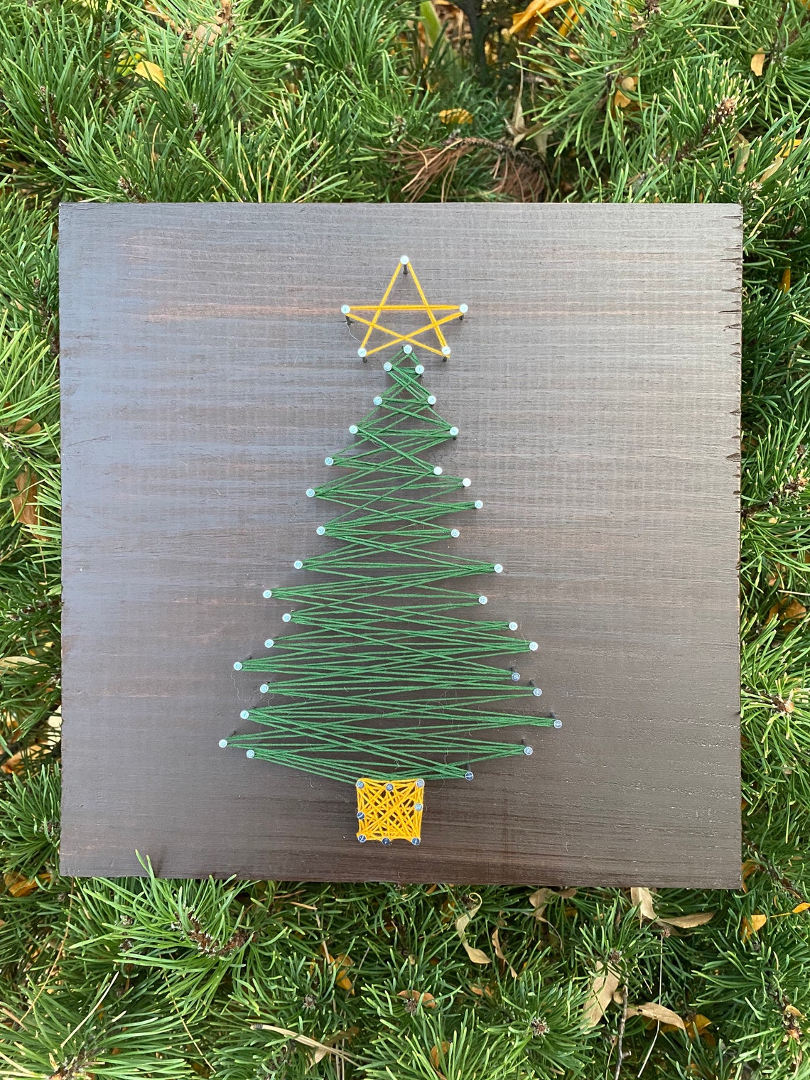 Christmas Tree String Art | Etsy