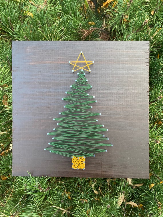 Christmas Tree String Art | Etsy