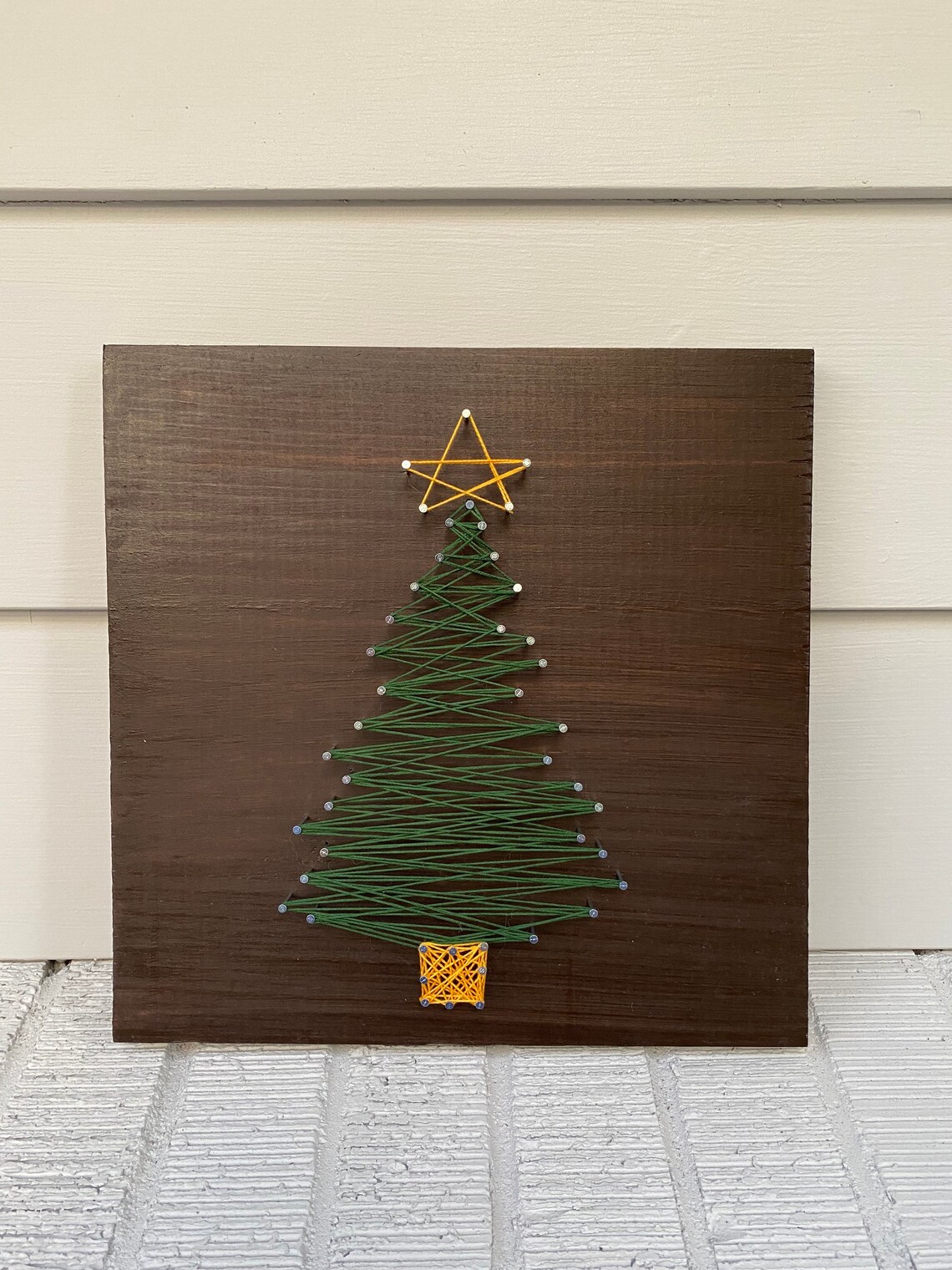 Christmas Tree String Art - Etsy