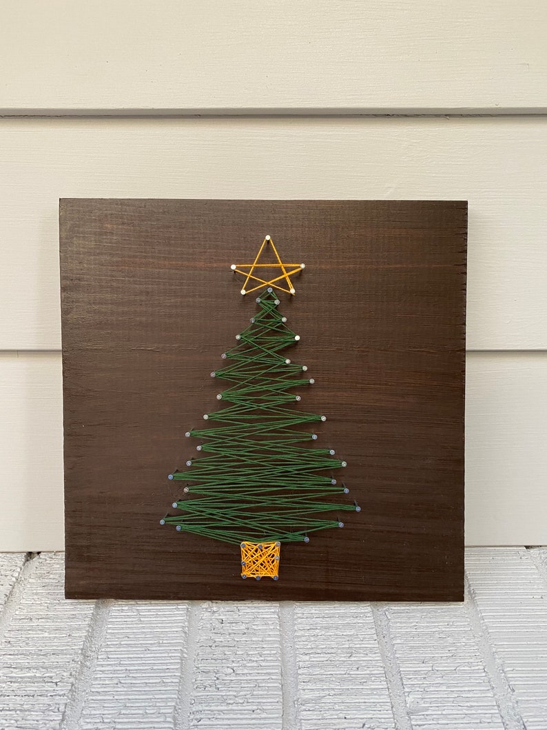 Christmas Tree String Art | Etsy