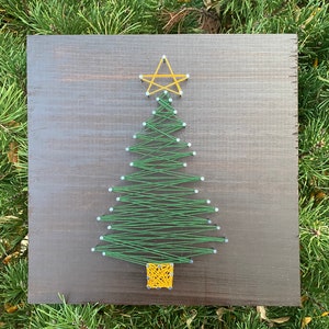 Christmas Tree String Art | Etsy