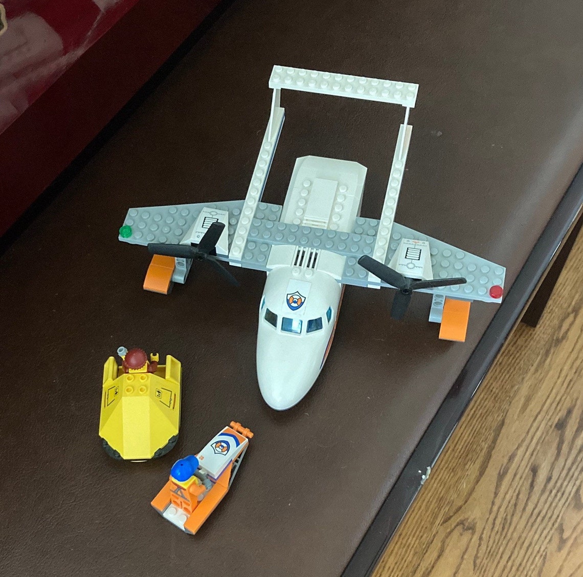 Lego 60164 City Coast Guard Sea Rescue Plane Complete Set With | Etsy